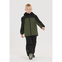 ZIGZAG Jungen Skijacke "Murdoch", gr&uuml;n, Gr. 116, unifarben, 100% Polyester, Jacken, mit getapten N&auml;hten und 10.000 mm Wassers&auml;ule