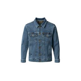 MCS Outdoorjacke "MCS Jacket Conner Denim"medium blau, Gr. L, Obermaterial: 98% Baumwolle, 2% Elasthan, Jacken