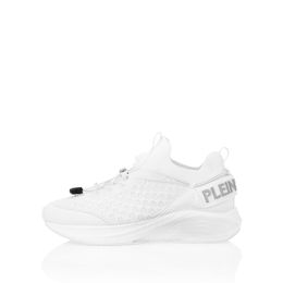 Plein Sport Damen Sneaker "Basic", Gr. 47, wei&szlig;, Schuhe