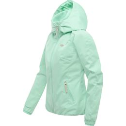 Ragwear Damen Outdoorjacke "Dizzie Tech", gr&uuml;n, Gr. S, Obermaterial: 100% Polyester. Innenfutter: 100% Polyester, Jacken, Wasserdichte Damen