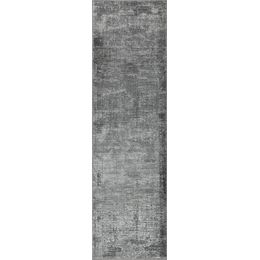 Teppich OTTO HOME, B:80cm L:300cm, grau, Kunstfaser, Wohnzimmer, Teppiche, "Hamsa, in Standard- und Premium-Qualit&auml;t, 9 mm oder 14 mm H&ouml;he", Dezenter