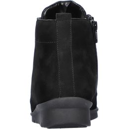 Waldl&auml;ufer WALDL&Auml;UFER Damen Schn&uuml;rboots "K-INGA", Gr. 5, schwarz, Nubukleder, Schuhe, Stiefelette, Bequemschuh in Komfortweite K = extraweit
