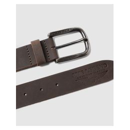 PME-Legend PME LEGEND Herren Lederg&uuml;rtel, braun, Gr. 95, B&uuml;ffelleder, G&uuml;rtel