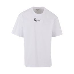 Karl Kani Herren T-Shirt "Karl Kani Small Signature Essential Tee 3 Pack", wei&szlig;, Gr. L, bedruckt, 100% Baumwolle, Shirts