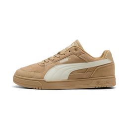 Puma Herren Sneaker "CAVEN III SD", Gr. 38, beige, Synthetik, unifarben, Schuhe, f&uuml;r sportliche und l&auml;ssige Anl&auml;sse, mit Gummi-Laufsohle