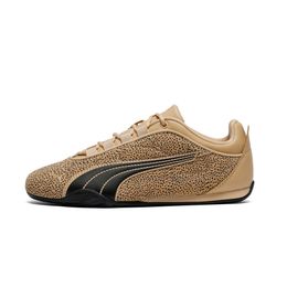 Puma Damen Sneaker "CATCH SOLEIL TOPCAT", Gr. 37toasted almond, Puma schwarz, Puma gold, Schuhe, f&uuml;r sportlichen Look, mit leicht profiliertem