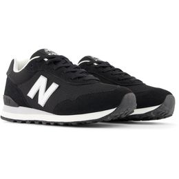 New Balance Herren Sneaker "ML 515", Gr. 43, schwarz, Leder, Textil, Schuhe