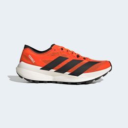 Herren Trailrunningschuh "AGRAVIC SPEED 2", adidas Performance, Gr. 44, orange, Synthetik, Textil, Schuhe
