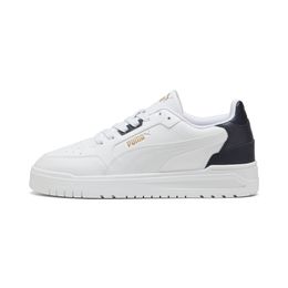 Puma Damen Sneaker "SHUFFLE DOWNTOWN", Gr. 46, wei&szlig;, Synthetik, Schuhe, leicht profilierte Gummilaufsohle, Schn&uuml;rverschluss