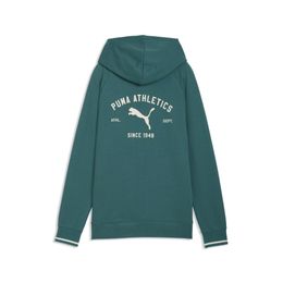 Puma Damen Kapuzensweatshirt "CLASS RELAXED HOODIE TR", gr&uuml;n, Gr. L, unifarben, Sweatware, Obermaterial: 68% Baumwolle, 32% Polyester, Sweatshirts,