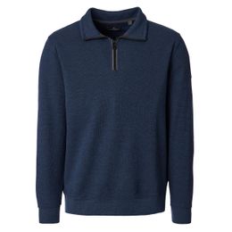 Casamoda Herren Sweatshirt "Casamoda Sweattroyer uni", blau, Gr. 6XL, 90% Baumwolle, 10% Polyester, Sweatshirts