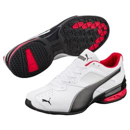Puma Herren Sneaker "TAZON 6 FM", Gr. 44, rot, Synthetik, Schuhe, mit Schn&uuml;rung, mit SOFTFOAM+ D&auml;mpfung, herausnehmbare Innensohle