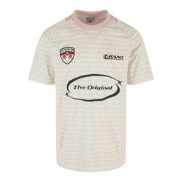 Karl Kani Herren T-Shirt "Karl Kani Karl Kani Sport Monogram Aop Trikot"lightsand, rose, Gr. XXL, bedruckt, 100% Polyester, Shirts