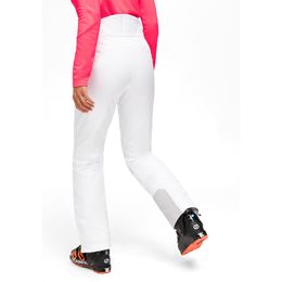 Maier Sports Damen Skihose "Steffi Slim", wei&szlig;, Gr. 23, 100% Polyester, Hosen, Damen Schneehose,atmungsaktiv, wind/wasserdicht, Slim Fit