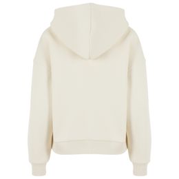 Karl Kani Damen Kapuzenpullover "Karl Kani Small Signature Essential Os Hoodie", beige, Gr. M, mehrfarbig, 65% Baumwolle, 35% Polyester, Pullover