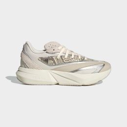 Damen Sneaker "LIGHTBLAZE", adidas Sportswear, Gr. 43sanftes wei&szlig;, silber metallic, grau one, Leder, Textil, Schuhe