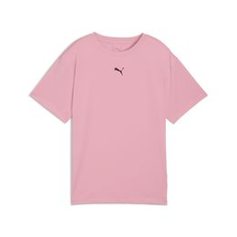 Puma M&auml;dchen T-Shirt "TAD ESS TEE G", rosa, Gr. 152, unifarben, Jersey, Obermaterial: 92% Polyester, 8% Elasthan, Shirts, f&uuml;r Jugendliche,