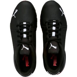 Puma Herren Sneaker "VIZ RUNNER", Gr. 42,5, schwarz, Synthetik, Schuhe, f&uuml;r sportliche Aktivit&auml;ten, mit Gummilaufsohle, mit Schn&uuml;rung
