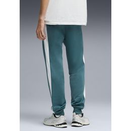 Puma Herren Trainingshose "T7 FOUNDATION CL POLY KNITTED PANTS", gr&uuml;n, Gr. XXL, unifarben, Trikot, Obermaterial: 100% Polyester, Hosen, mit