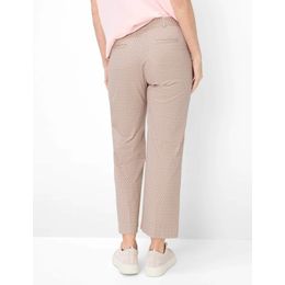 Damen 5-Pocket-Hose "Style PEGGY CULOTTE", beige, Gr. 20, RAPHAELA BY Brax, Web, 97% Baumwolle, 3% Elasthan, Hosen