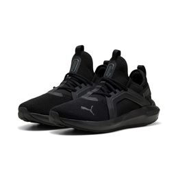 Puma Damen Laufschuh "SOFTRIDE ENZO 5", Gr. 45, schwarz, Textil, Schuhe, mit Schn&uuml;rung, Gummilaufsohle mit leichtem Profil, aus Textil