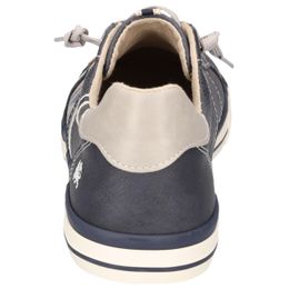 Lerros Herren Slip-On Sneaker, Gr. 48dunkelblau, Lederimitat, kontrastfarbene Details, Schuhe, Freizeitsneaker, Halbschuh, Schlupfschuh mit Ziernaht