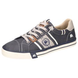 Lerros Herren Slip-On Sneaker, Gr. 47dunkelblau, Lederimitat, kontrastfarbene Details, Schuhe, Freizeitsneaker, Halbschuh, Schlupfschuh mit Ziernaht