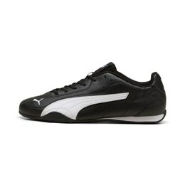 Puma Damen Sneaker "CATCH", Gr. 44, schwarz-wei&szlig;, Synthetik, unifarben, Schuhe