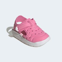 M&auml;dchen Badesandale "WATER SANDAL 2 SANDALE F&Uuml;R BABYS UND KLEINKINDER", adidas Sportswear, Gr. 21bliss pink, ftwr wei&szlig;, clear pink, Synthetik,