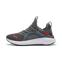 Puma Damen Laufschuh "SOFTRIDE ENZO 5", Gr. 45, wei&szlig;, Textil, Schuhe, mit Schn&uuml;rung, Gummilaufsohle mit leichtem Profil, aus Textil