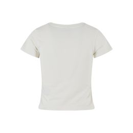 Karl Kani Damen T-Shirt "Karl Kani KK Small Signature Short Tee", beige, Gr. L, bedruckt, 50% Baumwolle, 50% Polyester, Shirts