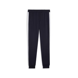 Puma Herren Trainingshose "T7 FOUNDATION CL POLY KNITTED PANTS", schwarz-wei&szlig;, Gr. XL, unifarben, Trikot, Obermaterial: 100% Polyester, Hosen, mit