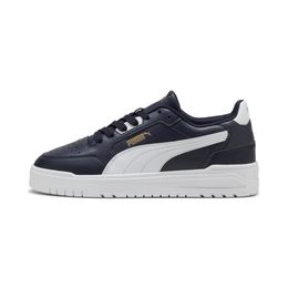 Puma Damen Sneaker "SHUFFLE DOWNTOWN", Gr. 47, blau, Synthetik, Schuhe, leicht profilierte Gummilaufsohle, Schn&uuml;rverschluss