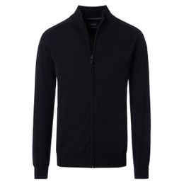 Casamoda Herren Strickjacke "Casamoda Strickjacke uni", schwarz, Gr. 4XL, 100% Baumwolle, Strickjacken