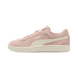 Puma Damen Sneaker "SMASH 3.0", Gr. 39, rosa, Leder, unifarben, Schuhe, klassische Tennissport-Silhouette, gepufferter Schuhkragen