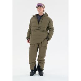 SLOPE Herren Skihose "Killy", braun, Gr. M, unifarben, 100% Polyester, Hosen, aus wetterfestem und atmungsaktivem Material