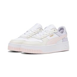 Puma Damen Sneaker "CARINA STREET", Gr. 37, pink, Leder, unifarben, Schuhe, f&uuml;r Alltag, mit leicht erh&ouml;htem Plateau, mit Textil-Innenmaterial