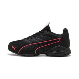 Puma Herren Sneaker "ELECTRO", Gr. 42,5Puma schwarz, pure pink, Synthetik, Schuhe, f&uuml;r sportliche Aktivit&auml;ten und Streetwear, mit Schn&uuml;rung