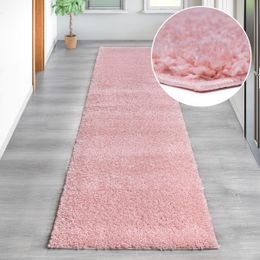 Hochflor-Teppich OTTO HOME, B:67cm H:45mm L:230cm, rosa, Kunstfaser, Teppiche, "Viva Shaggy, in Standard- und Premium-Qualit&auml;t, 30 mm oder 45 mm