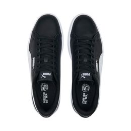 Puma Damen Sneaker "SMASH 3.0 L", Gr. 43, schwarz-wei&szlig;, unifarben, Schuhe, mit sportlicher Optik, mit leicht profilierter Gummilaufsohle
