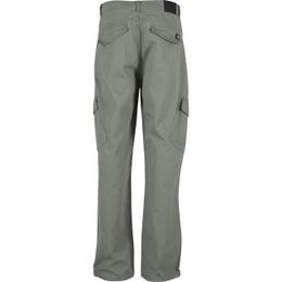 Karl Kani Herren Cargohose "Karl Kani OG K Slanted Pocket Cargo Pants", grau, Gr. XXL, unifarben, 100% Baumwolle, Hosen