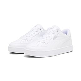 Puma M&auml;dchen Sneaker "CAVEN 20 JR", Gr. 37, schwarz-wei&szlig;, Synthetik, Schuhe, mit Schn&uuml;rung, mit SOFTFOAM+ Innensohle, aus Synthetik