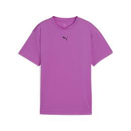Puma M&auml;dchen T-Shirt "TAD ESS TEE G"pure magenta, Gr. 176, bedruckt, Jersey, Obermaterial: 92% Polyester, 8% Elasthan, Shirts, f&uuml;r Jugendliche,