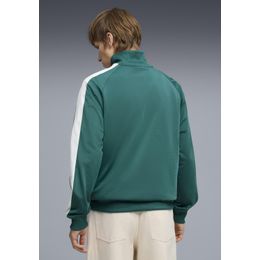 Puma Herren Trainingsjacke "T7 FOUNDATION POLY TRACK JACKET"emerald ice, Gr. M, unifarben, Trikot, Obermaterial: 100% Polyester, Jacken, mit