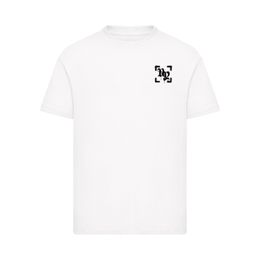 MisterTee Jungen T-Shirt "MisterTee New York Framed Tags Tee", wei&szlig;, Gr. 134, bedruckt, 100% Baumwolle, Shirts