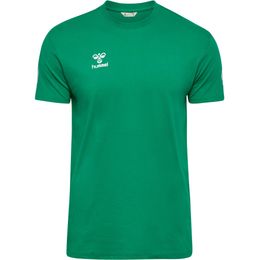 Hummel Funktionsshirt 'GO 2.0' Herren Gr&ouml;&szlig;e M gr&uuml;n / wei&szlig;