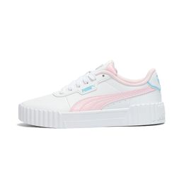 Puma M&auml;dchen Sneaker "CARINA 30 JELLY HEAVEN JR", Gr. 37,5, rosa, unifarben, Schuhe, f&uuml;r Jugendliche, mit Synthetik-Obermaterial, mit Gummilaufsohle