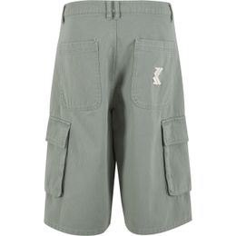 Karl Kani Herren Cargoshorts "Karl Kani Og Baggy Twill Shorts", grau, Gr. M, 100% Baumwolle, Hosen