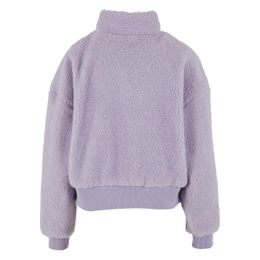 Karl Kani Damen Sweater "Karl Kani KK Metal Signature Teddy Troyer"lila, Gr. XXS, 100% Polyester, Sweatshirts
