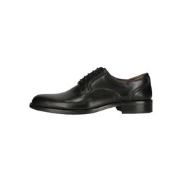 Clarks Herren Schn&uuml;rschuh "CraftRemi Lace", Gr. 43, schwarz, Leder, Schuhe, mit D&auml;mpfung im Fersenbereich